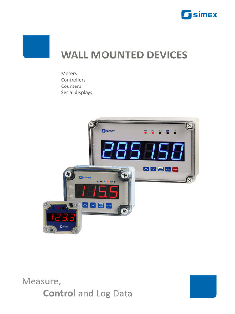 Wall Mounted Devices BRWALEN v1.21.031 | PDF | Technology & Engineering