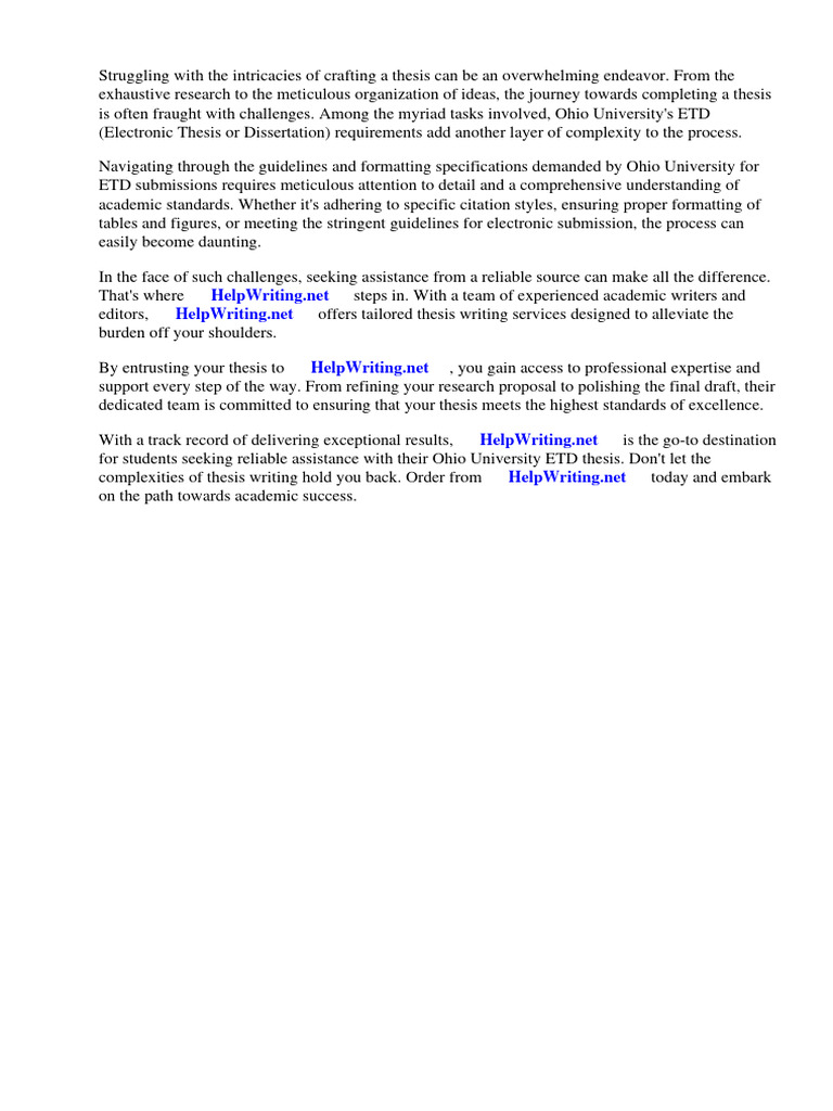 Etd Thesis Ohio University | PDF | Metadata | Zip (File Format) Etd Thesis Ohio University | PDF | Metadata | Zip (File Format)