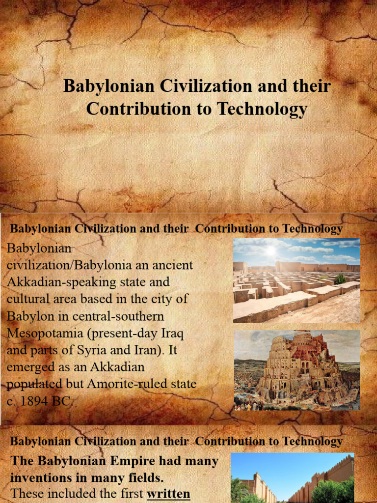 Babylonian Civilization | PDF | History | Classics
