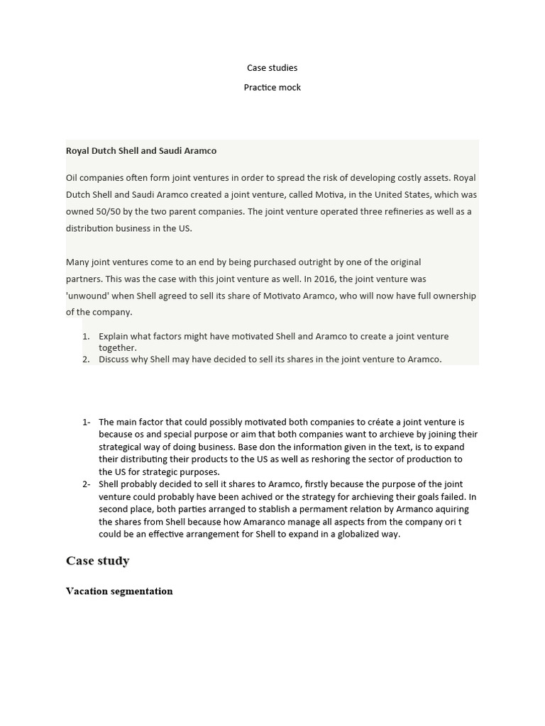 Case Studies Practice | PDF | Brand | Marketing