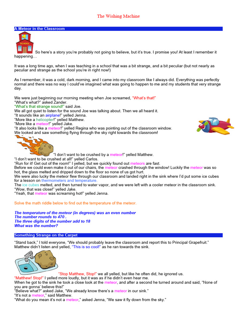 The Wishing Machine | PDF