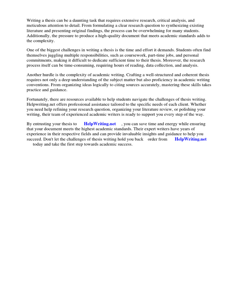 Example Of Introduction Thesis Paper Pdf