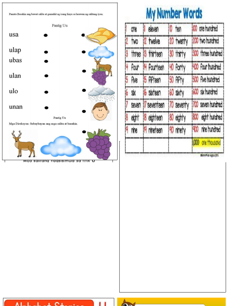 Letrang U | PDF