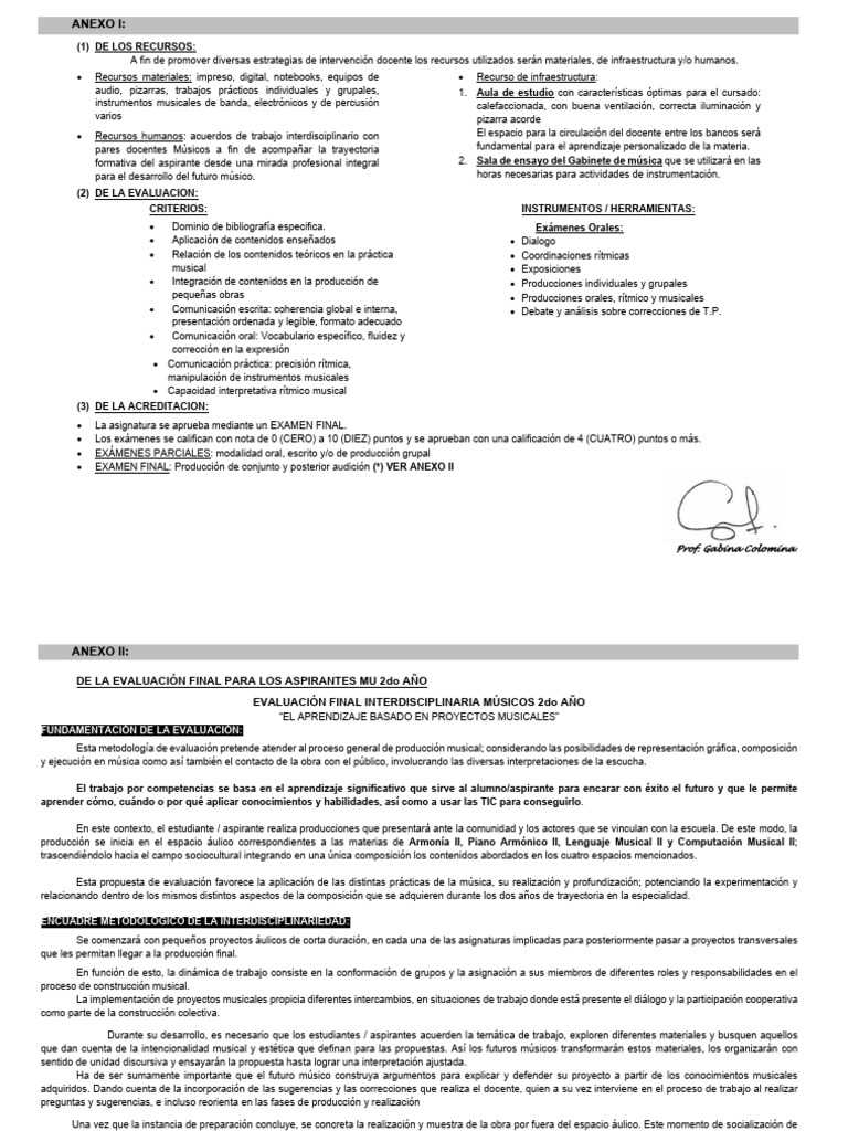 Plan Anual Lmii 2023 | PDF