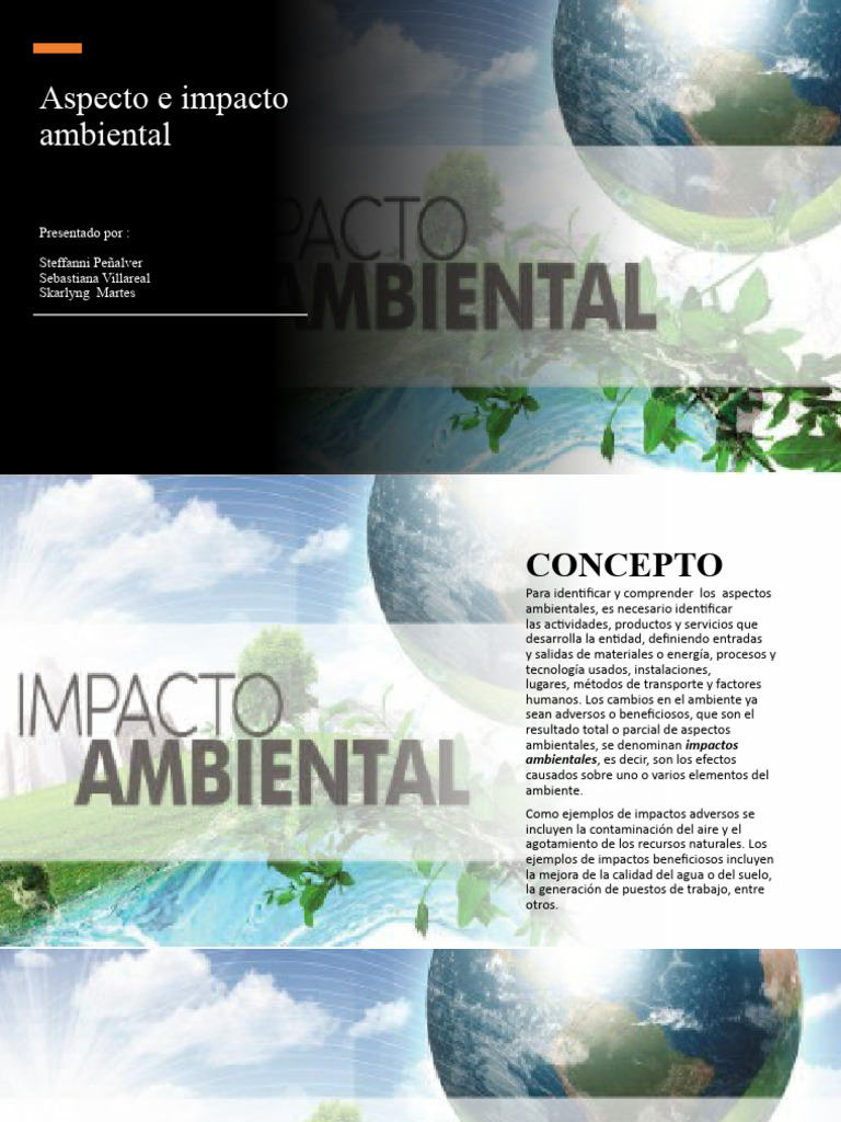 Aspecto e Impacto Ambiental | PDF | Agua | Residuos