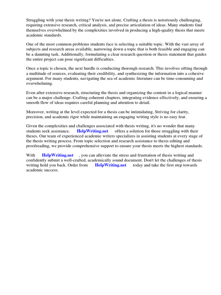 Thesis Writing Problems Pdf 3971