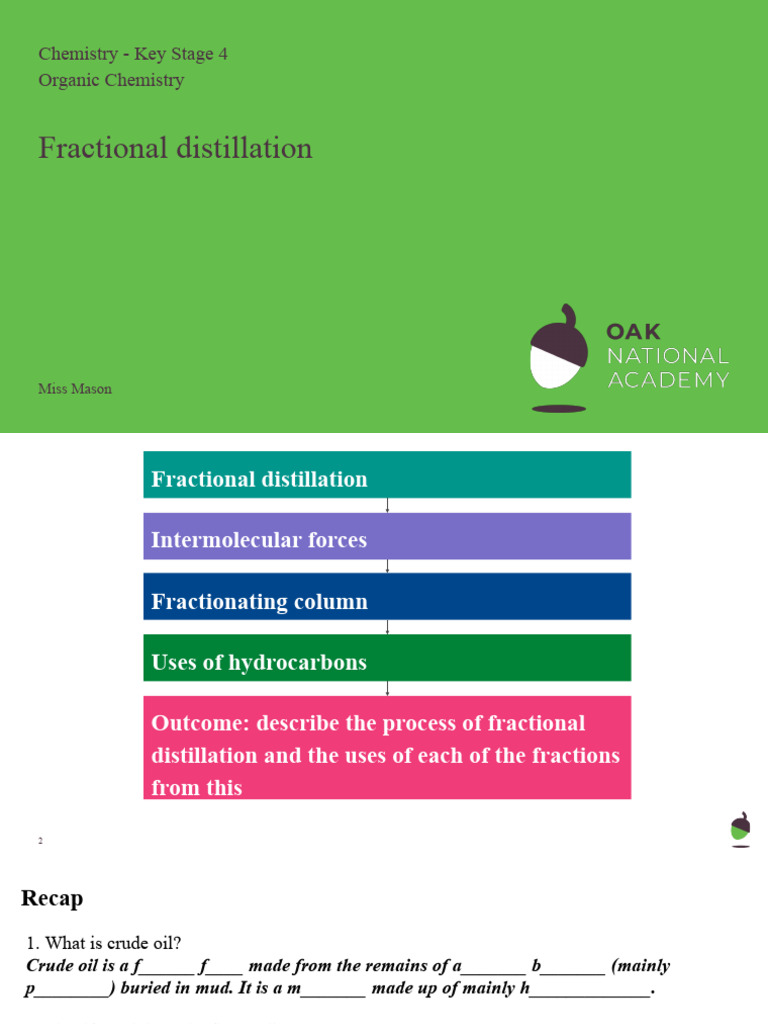 Short-Chain Hydrocarbons in Distillation | PDF | Alkane | Petroleum