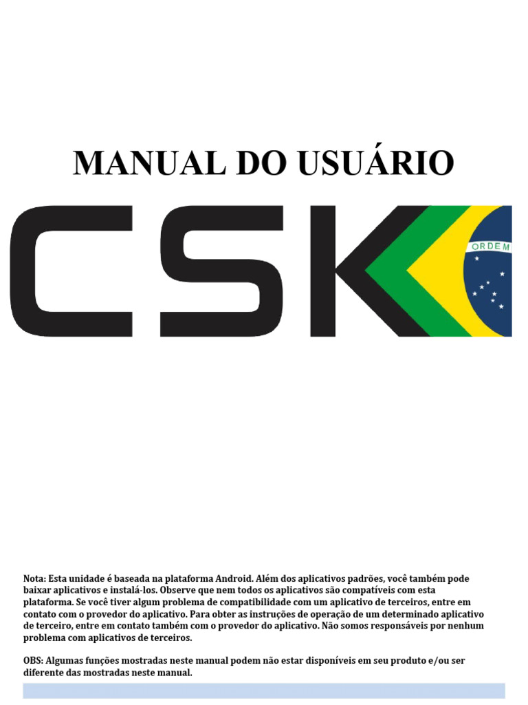 CSK Smart Cm127 Manual v3 Anatel | PDF | Bluetooth | Wi-Fi