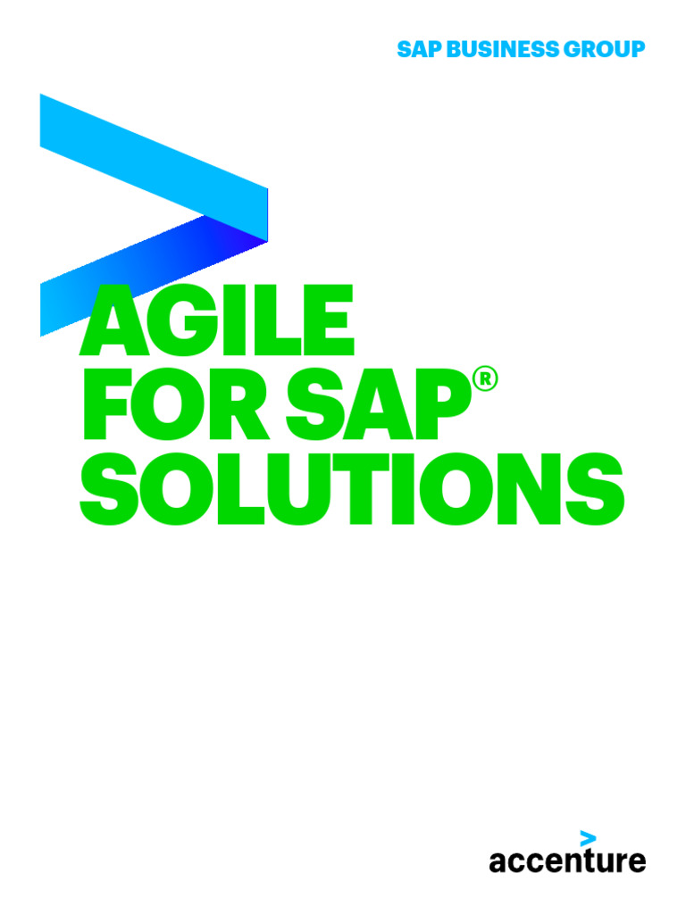 Accenture Agile For SAP Solutions PoV Nov17 Web | PDF | Agile Software ...