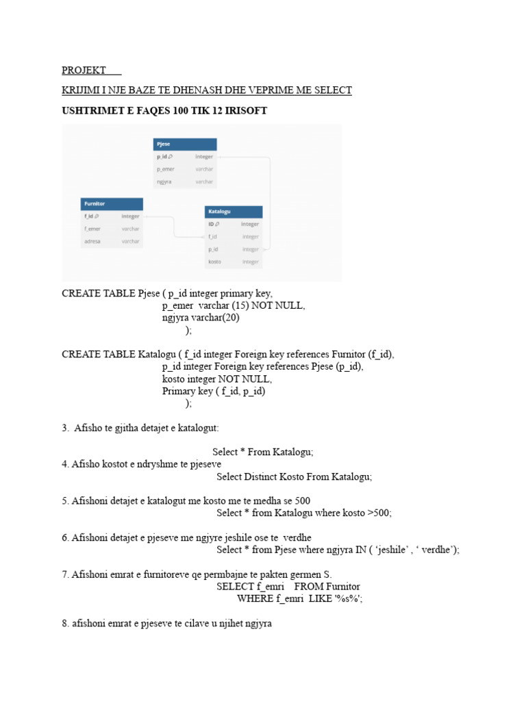 SQL Queries for Database Management | PDF | Data Model | Information ...
