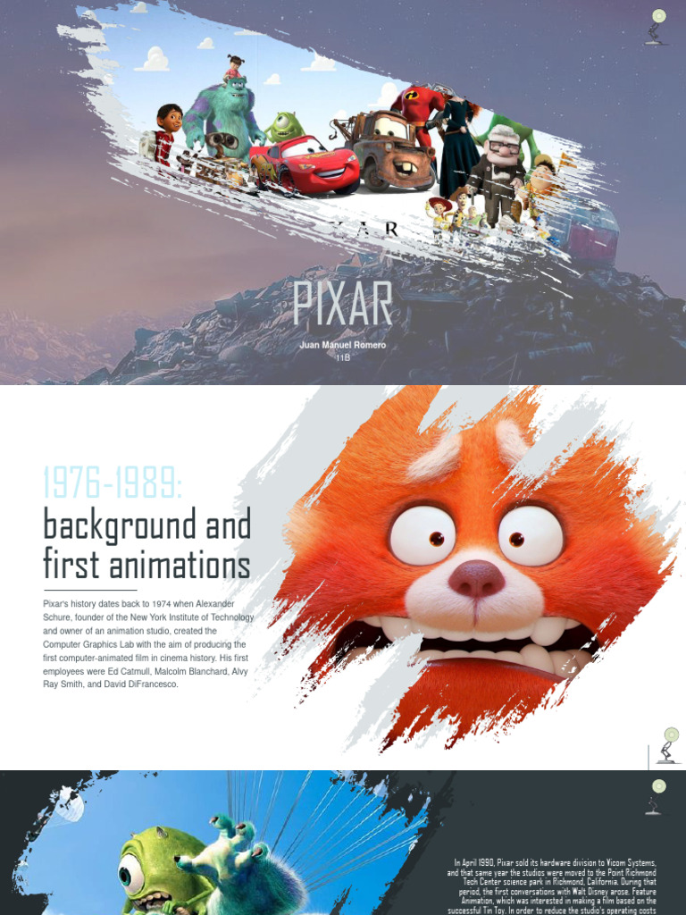 PIXAR | PDF | Pixar | The Walt Disney Company