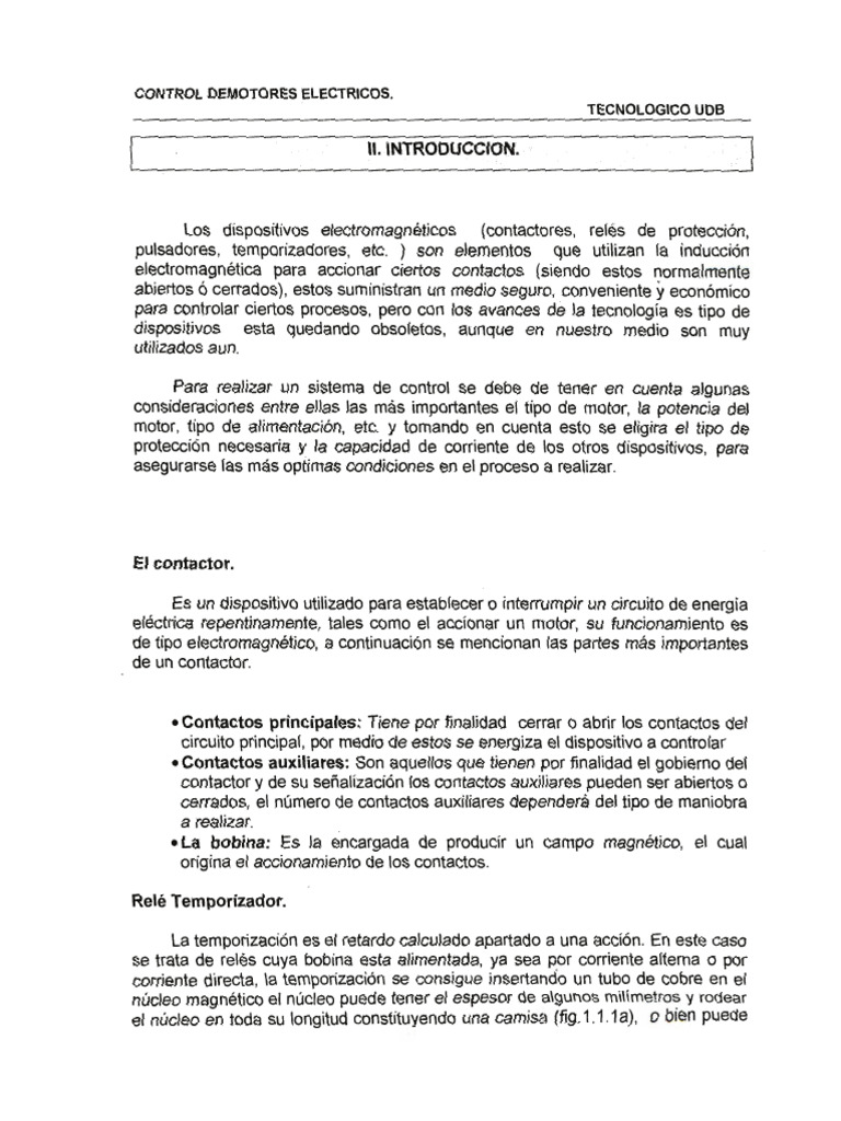 Elementos Control Electromag | PDF