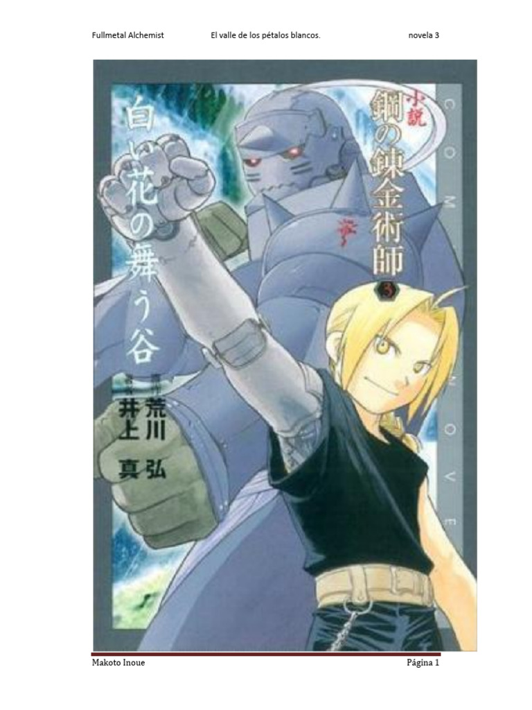 Fullmetal Alchemist 3 - El Valle de Los Petalos Blancos | PDF