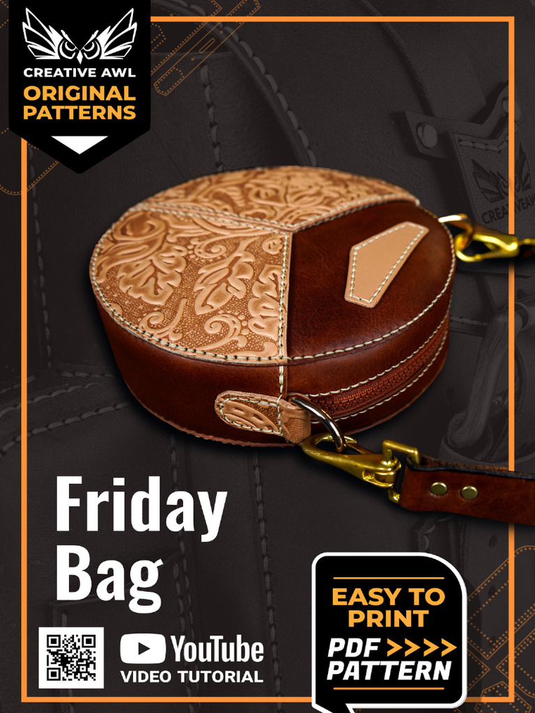 Friday Bag Pattern by Creative Awl | PDF