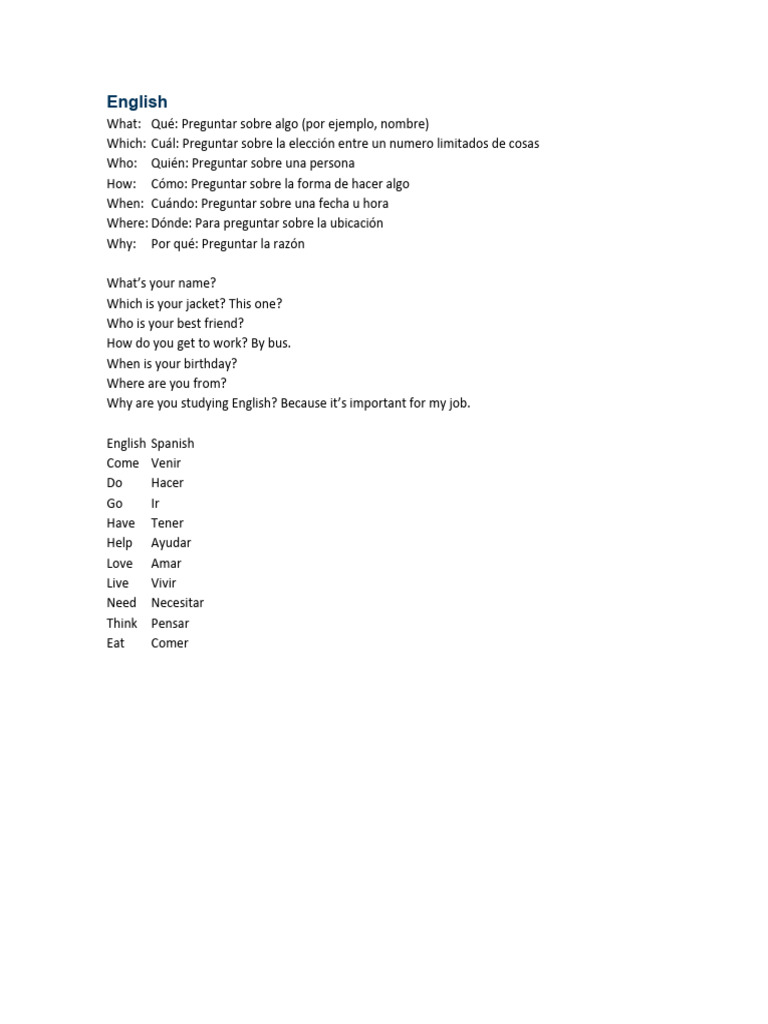 Sumario de Ingles Elaborar | PDF