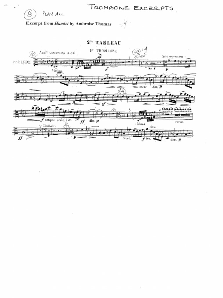 Trombone Ms 2016 | PDF