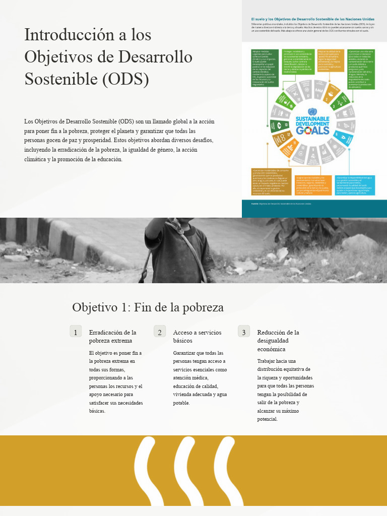 Introduccion A Los Objetivos de Desarrollo Sostenible ODS | PDF | Sustentabilidad | Gases de ...