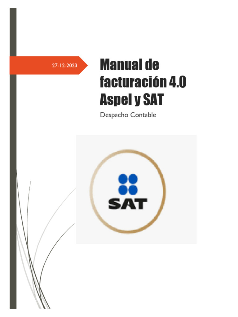 Manual para Elaborar Facturas Sat | Descargar gratis PDF | Factura ...