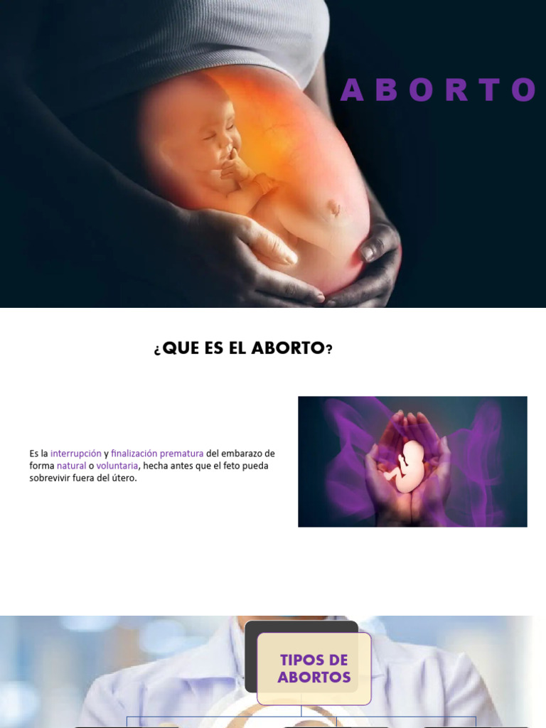 ABORTO | PDF | Aborto espontáneo | El embarazo