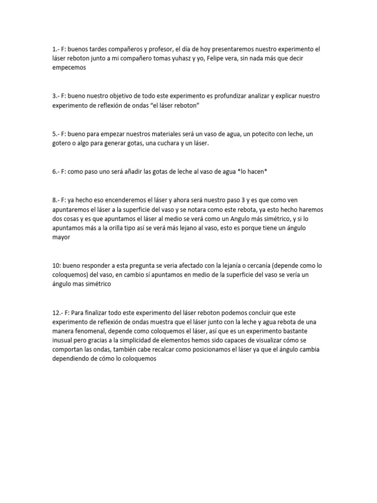 Laser Reboton | PDF | Reflexión (Física)