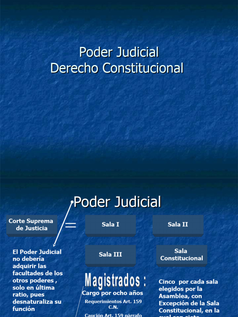 Poder Judicial | PDF | Judicaturas | Esfera pública