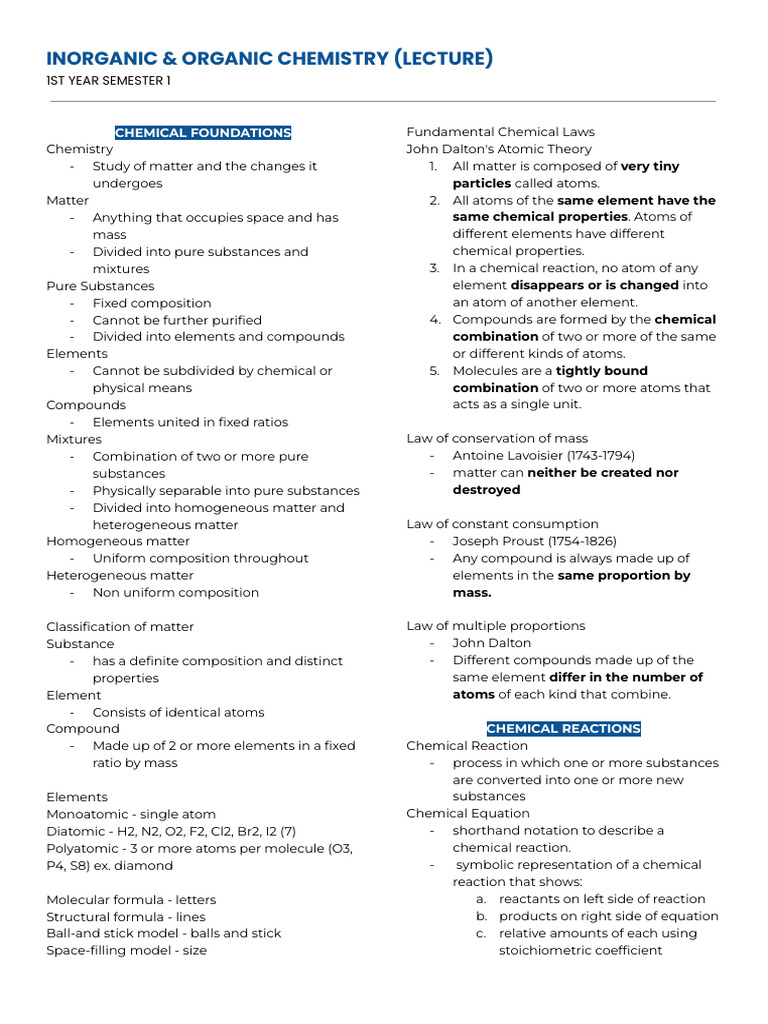 Chem (Lec) | Download Free PDF | Chemistry | Mixture