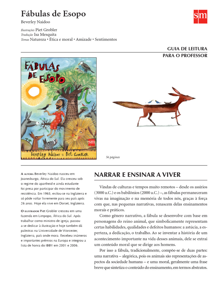 Fabulas De Esopo Gl Download Grátis Pdf Fábula Esopo