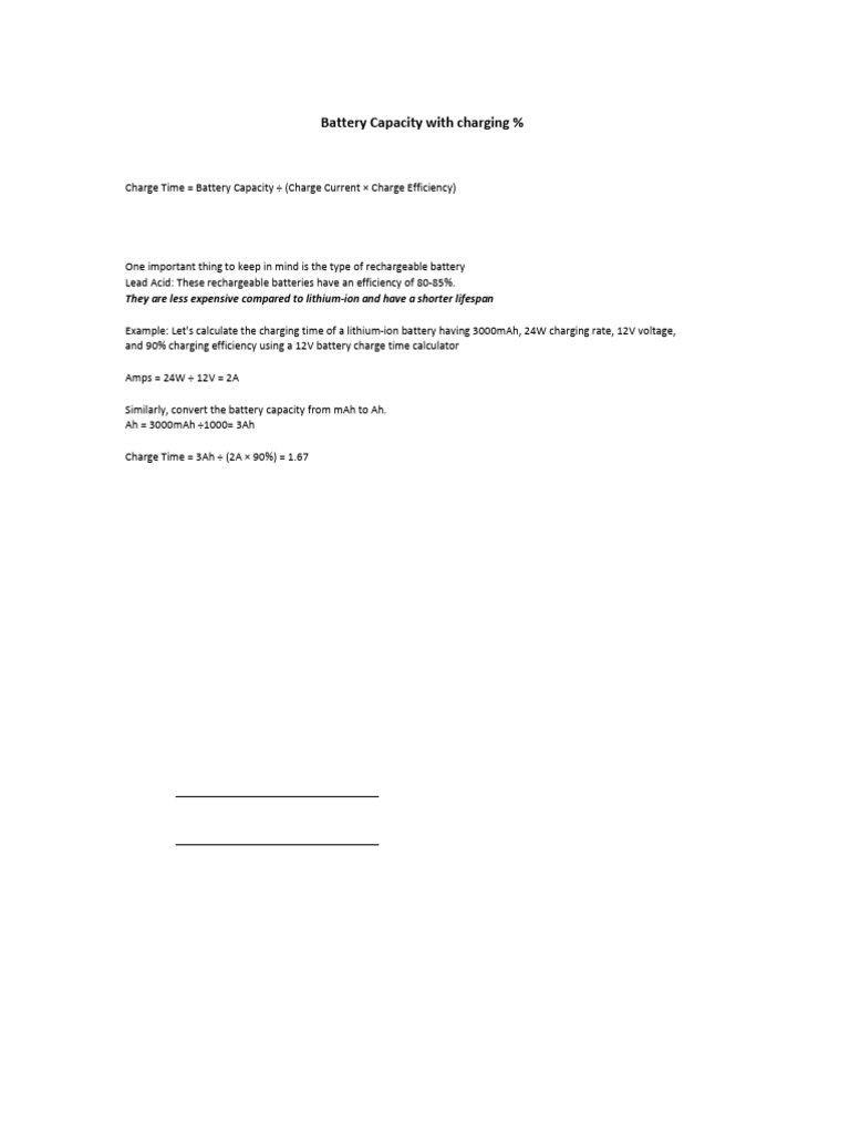 Charging Battery | PDF | Battery Charger | Rechargeable Battery