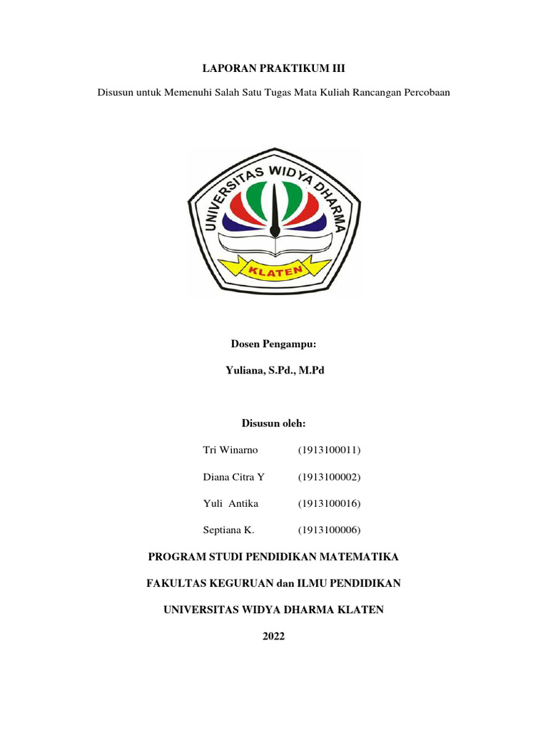 Laporan Praktikum 3 - Kelompok 2 | PDF