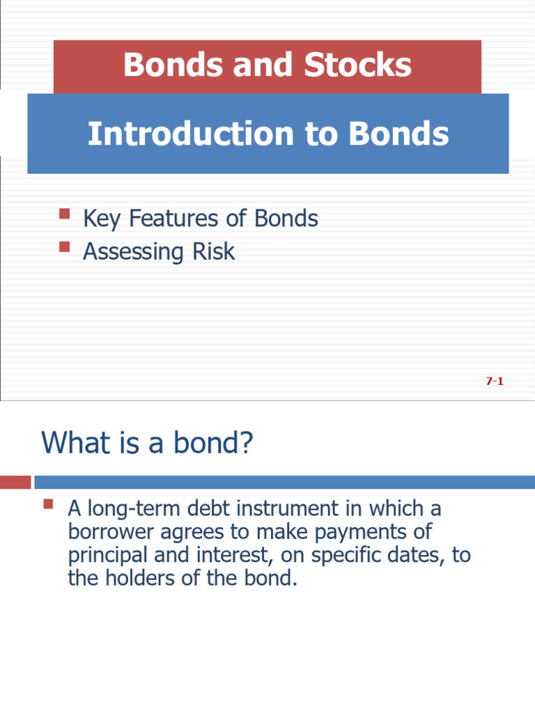 Understanding Bonds: Features and Risks | PDF | Bonds (Finance) | Bond ...