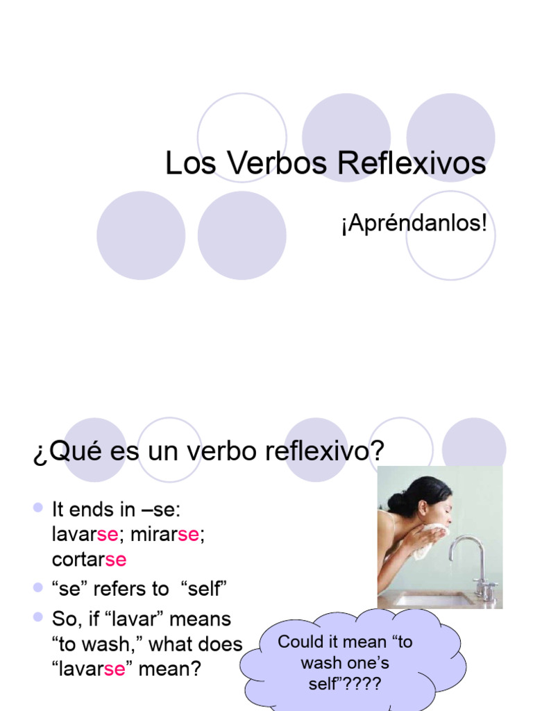 Verbo Reflexivo | PDF | Linguistic Typology | Grammatical Number