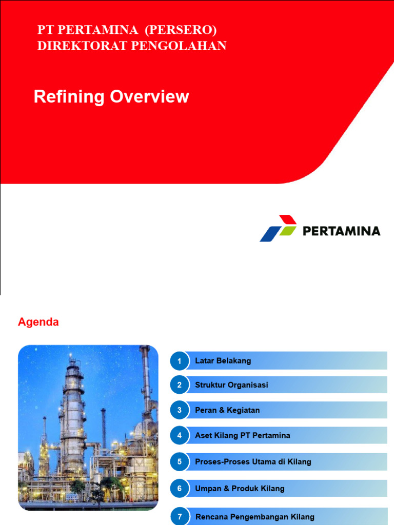 Refining Overview | PDF | Cracking (Chemistry) | Oil Refinery