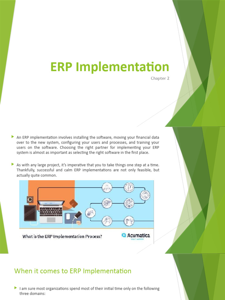Chapter 2 - ERP | PDF | Product Lifecycle | Enterprise Resource Planning