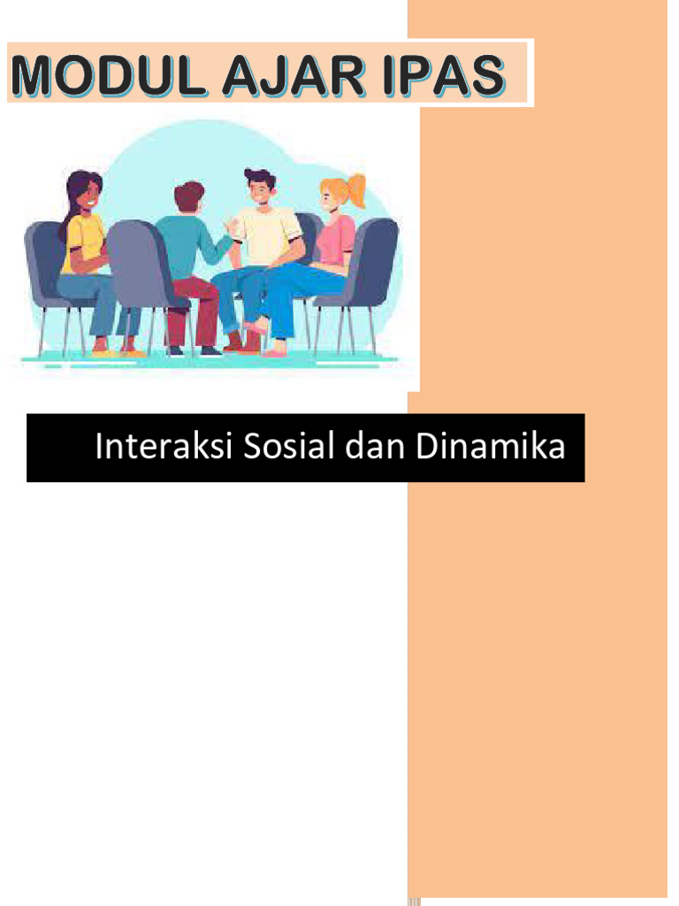 Modul Ajar Ipas Interaksi Sosial Dan Dinamika Sosial Erlita Kelas X | PDF