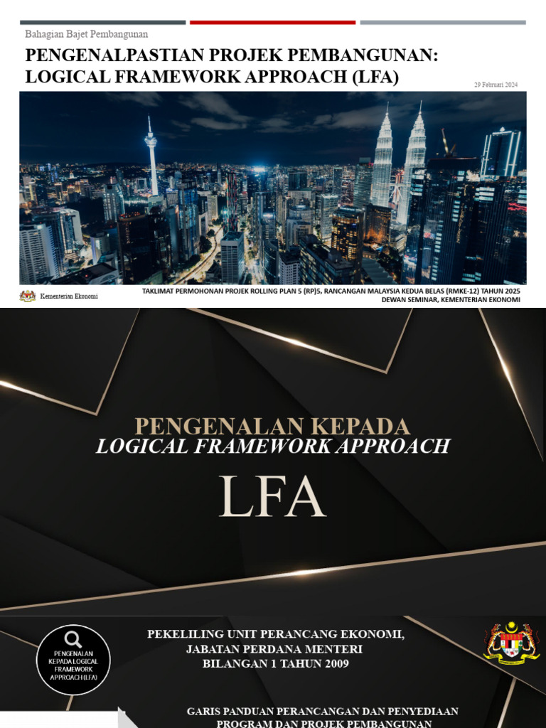 Slot 1 Logical Framework Matrix (LFM) | PDF