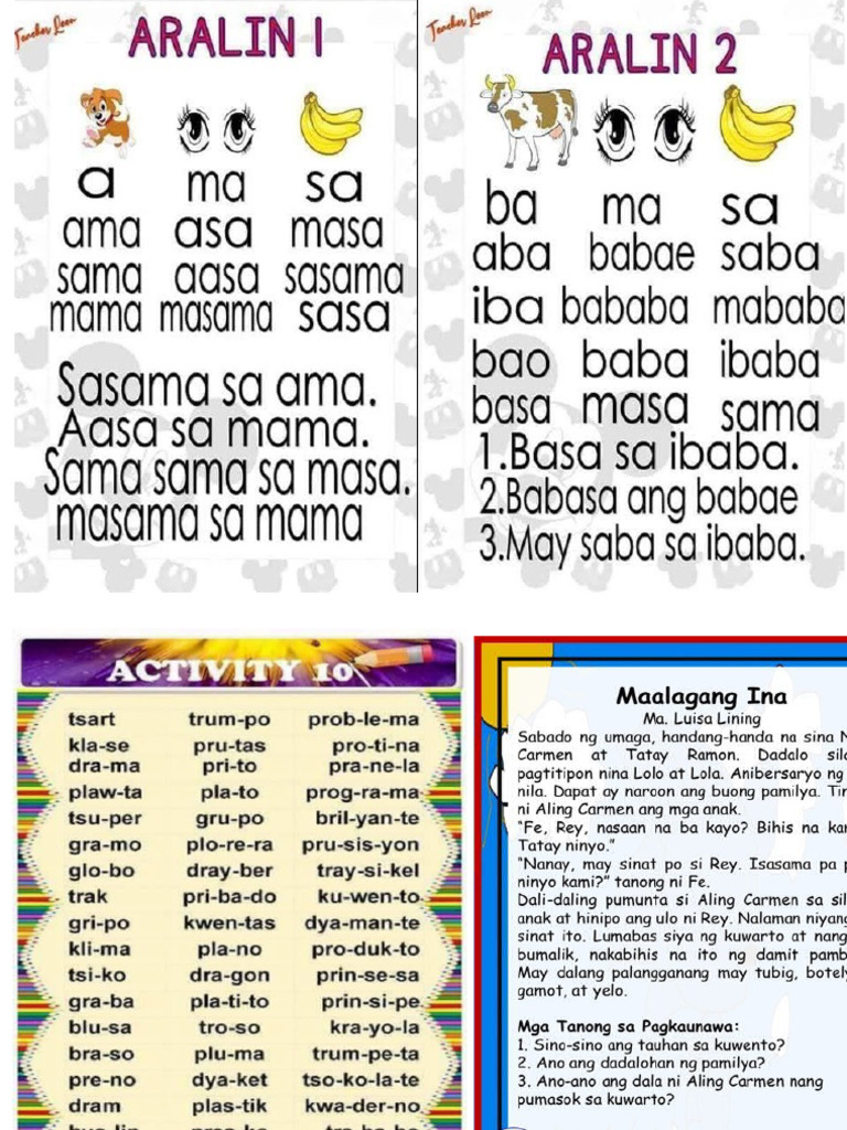 Basic Reading Grade 1-Fil. | PDF