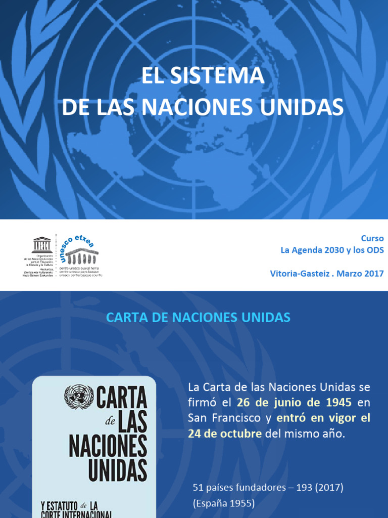 Onu PDF | PDF | Naciones Unidas | Relaciones internacionales