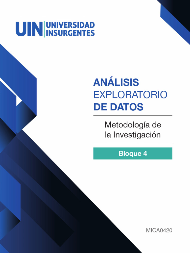 Analisis Exploratorio de Datos | PDF | Regresión lineal | Estadísticas