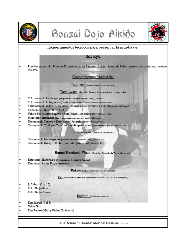 3er Kyu Bonsai | PDF