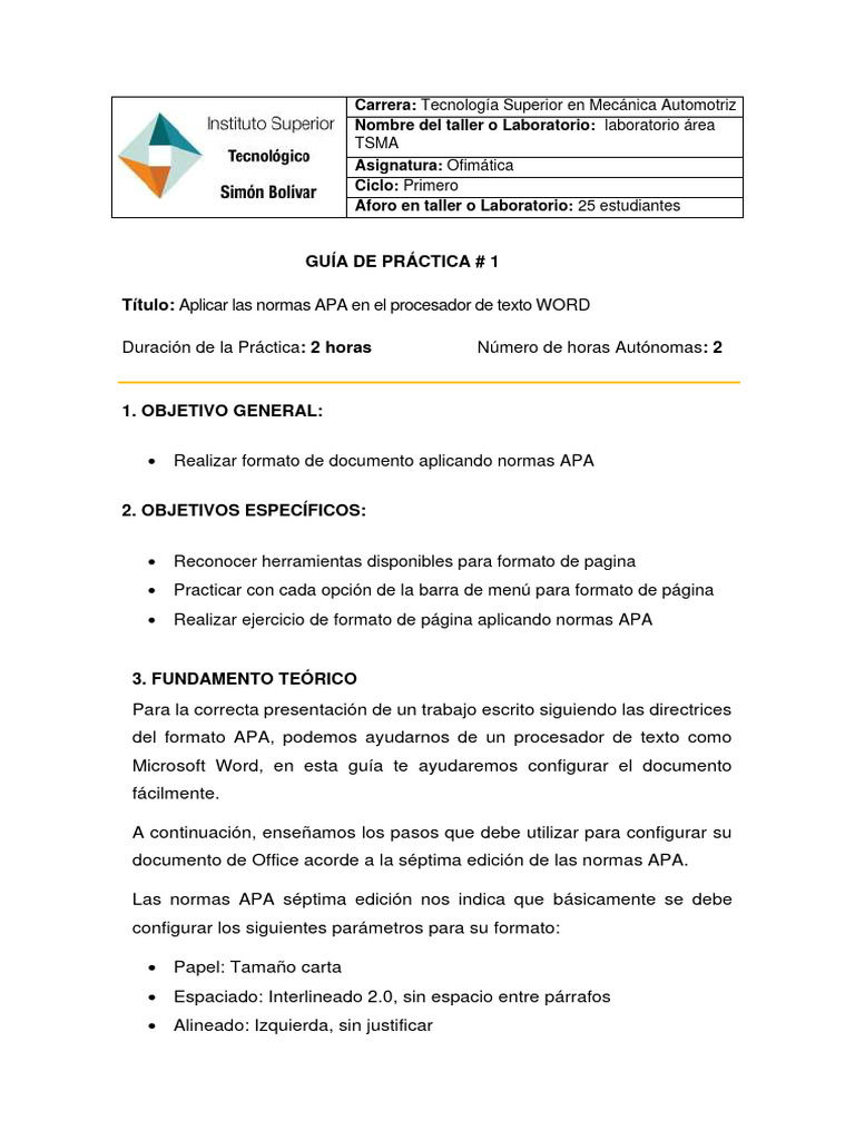Guia de Practicas.1.-Ofimática | PDF | Ventana (informática ...
