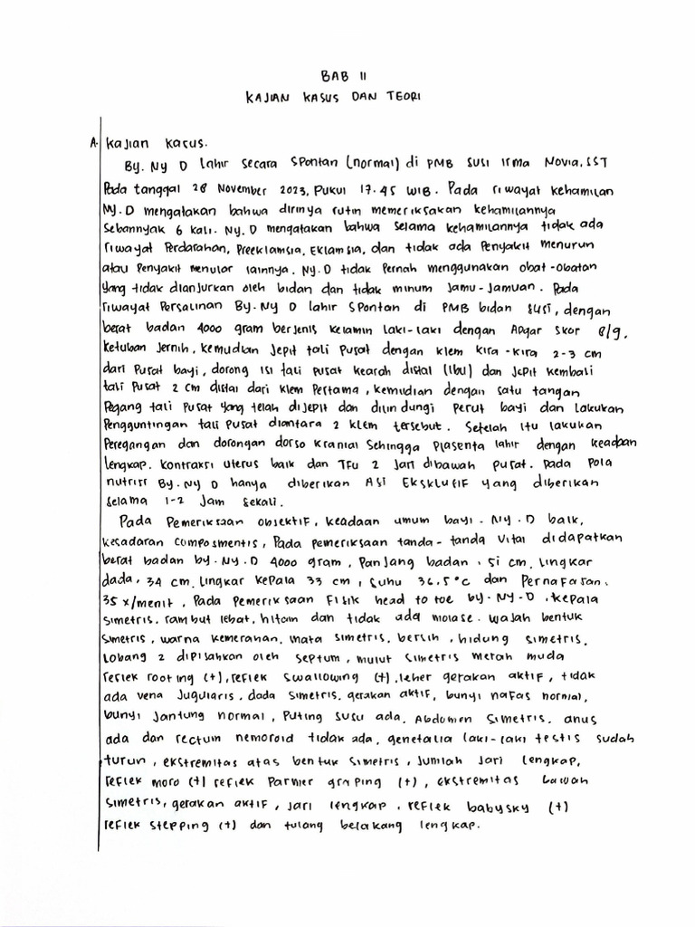 Tulis Tangan Pempis BBL | PDF