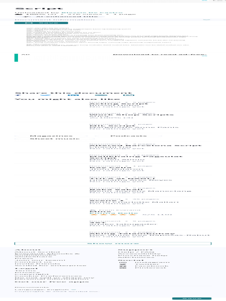 Script PDF | PDF | Scribd | Computing