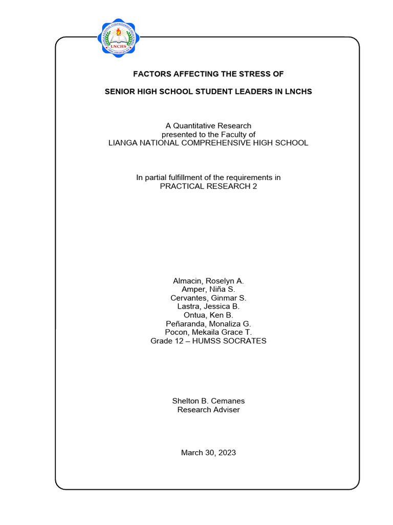 PR2 CHAP 1 3 Sample | PDF | Survey Methodology | Methodology