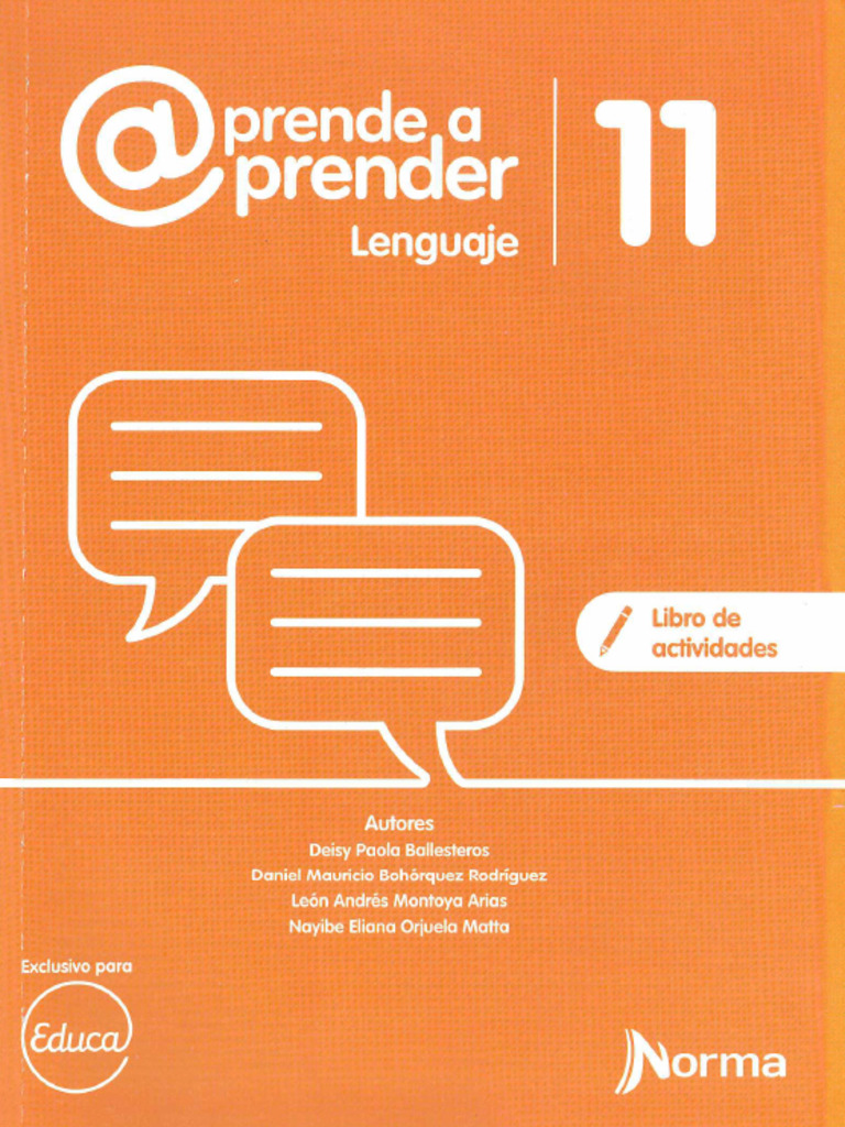 Aprende A Prender Lenguaje 11 Libro de Actividades | PDF | Héctor | Aquiles