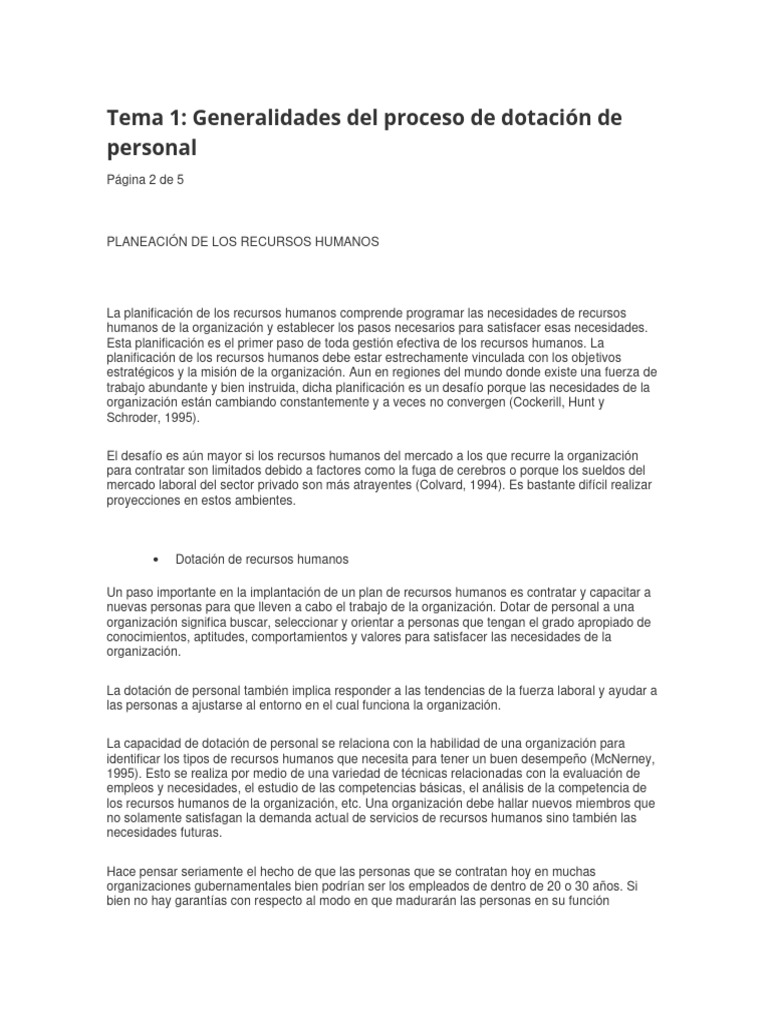 Parcial Manejo de Personal | PDF | Gestión de recursos humanos ...