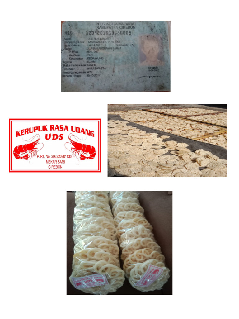 Kerupuk Udang Uds (Uus) | PDF