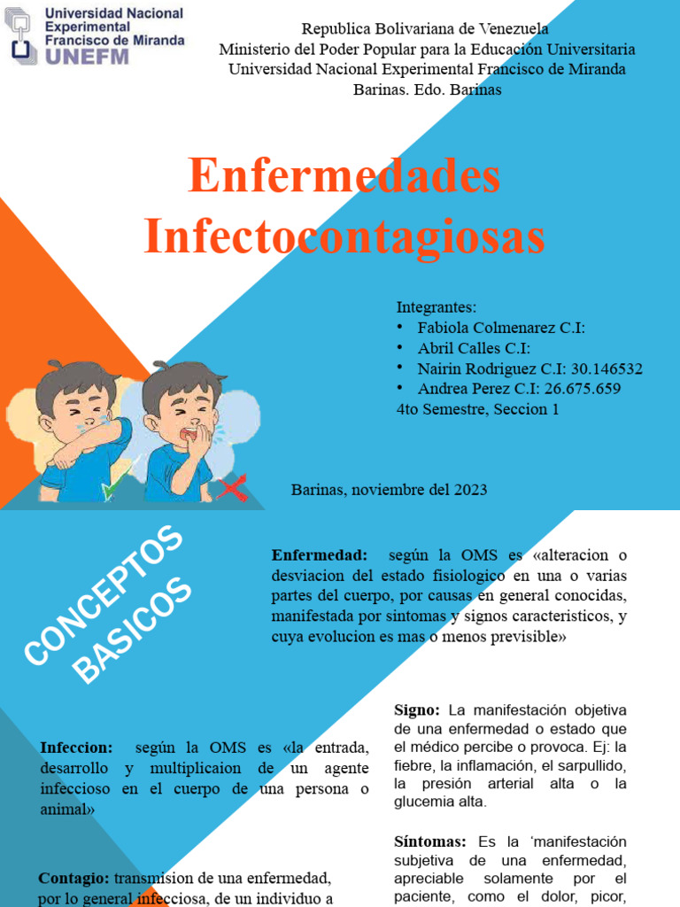 Presntacion TC Enfermedades Infecciosas | PDF | Influenza | Virus