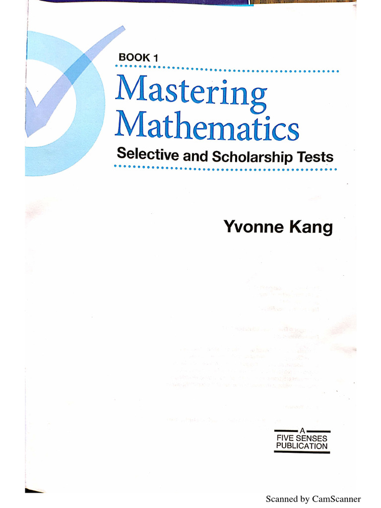 Mastering Mathematics Solutions PDF | PDF