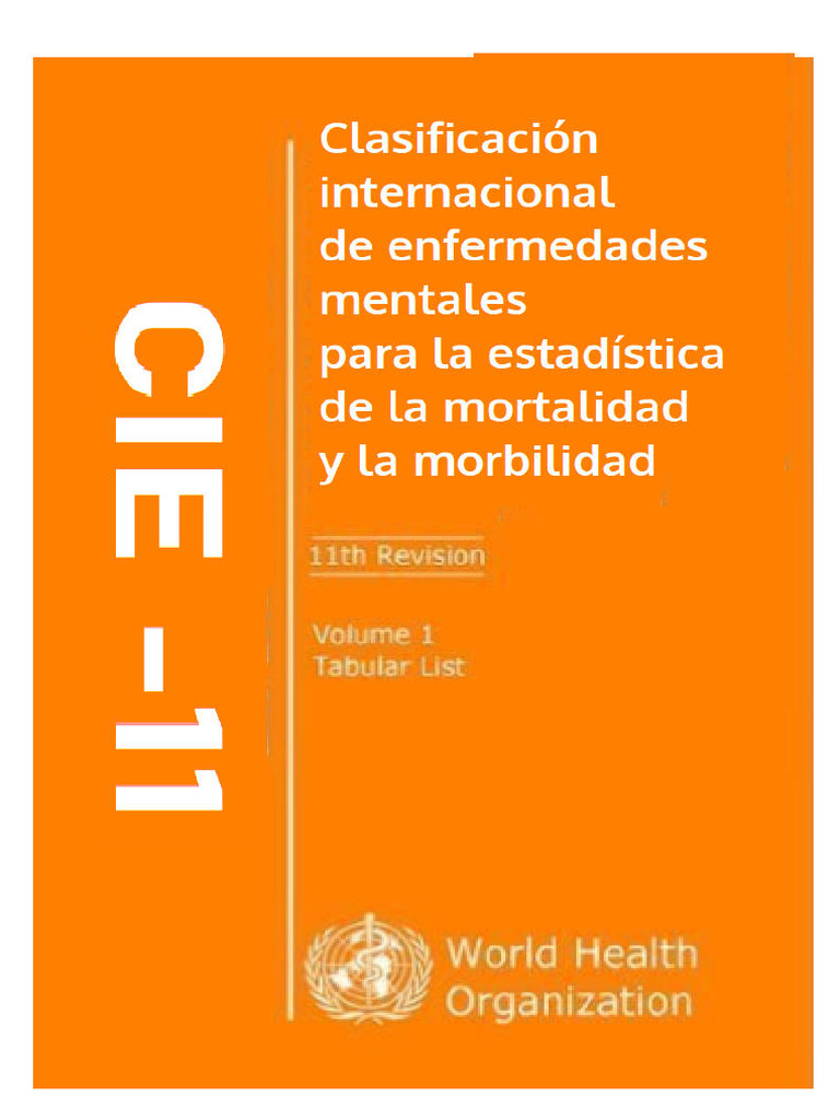 Cie 11 | PDF | Trastorno del desarrollo | Afasia