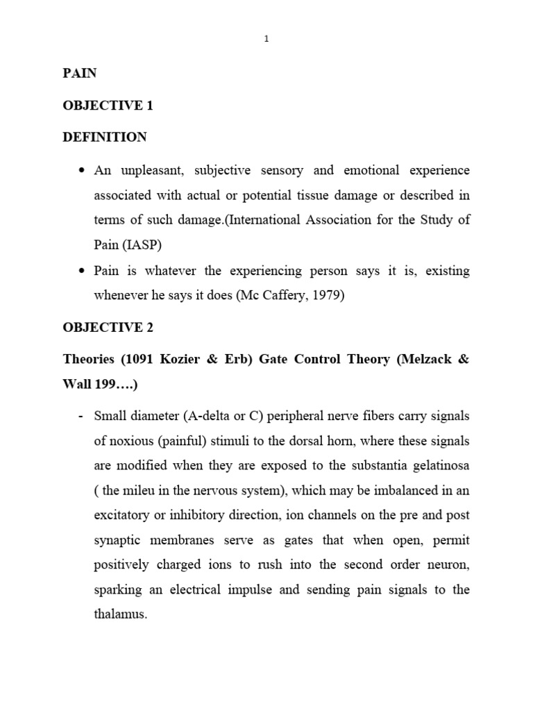 PAIN | PDF | Pain | Pain Management